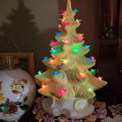 Atlantic 314 Lava Ceramic Tree With Mother of Pearl - Etsy