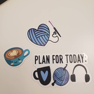 Coffee Sticker,coffee Addict Sticker Pack,coffee Decal,artsy Arthurs ...