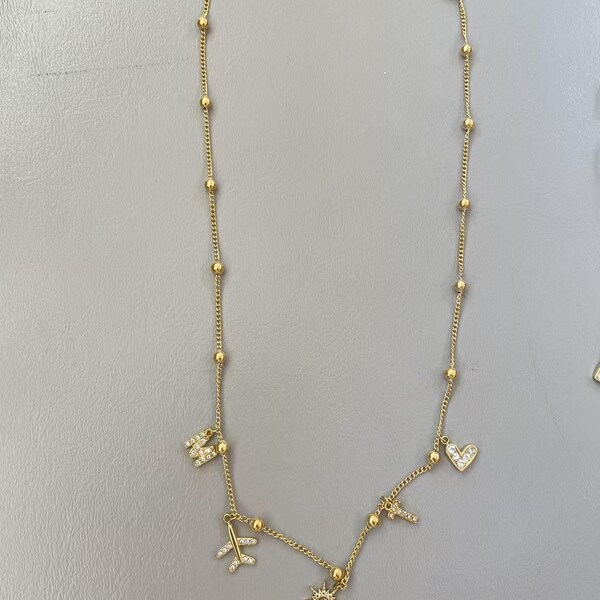 Build Your Own Custom Charm Necklace for Women, Multi Charms, Vintage ...