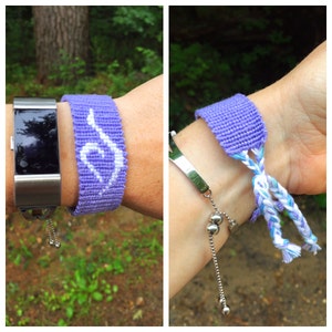Eating Disorder Recovery/eating Disorder Awareness/ed Symbol Bracelets ...