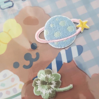 Planet Iron on Patch Planet Sew on Badge DIY Patch Cute UFO Embroidery ...