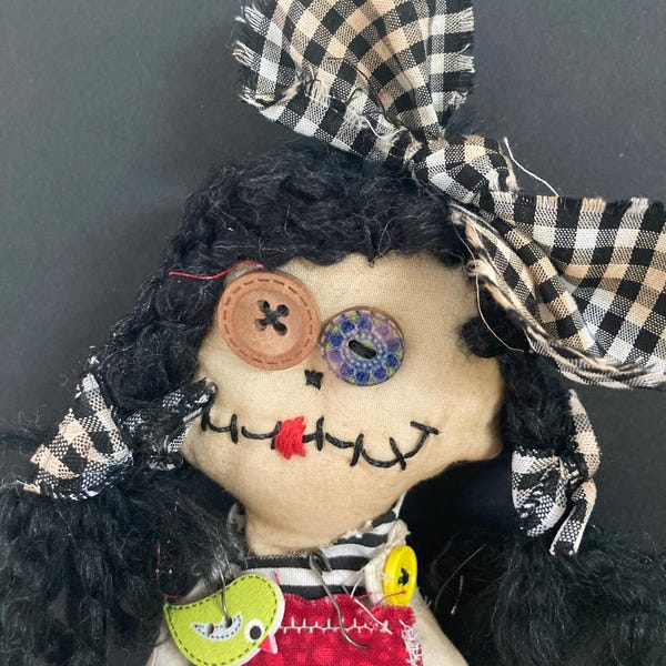 Junky Grungy Grammy Doll PDF Sewing Pattern: 12" DIY Doll With Clothes ...