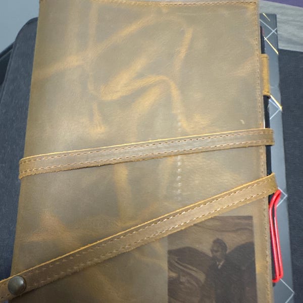 Personalized Leather Sketchbook Cover, Leather Journal Custom Notebook ...