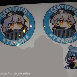 Honkai Star Rail Certified Trash Sticker 2024 - Etsy