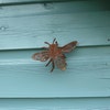Rusty Metal Honey Bee Rusty Insect Pagan Garden Gift Rusty Bee Bee Gift ...