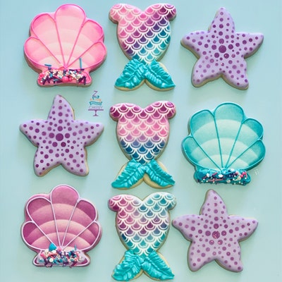 Natalie Mermaid Tail Cookie Cutter - Etsy