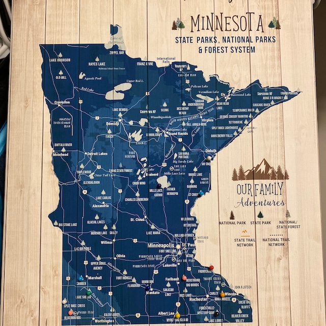 Minnesota State Parks Map