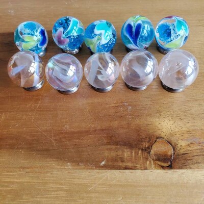 16mm Medusa Jellyfish Glass Mega Marble Players 5/8th Pack of 5 ...