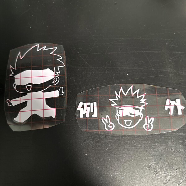 Anime Inspired Car Decals, Bumper Stickers - Etsy