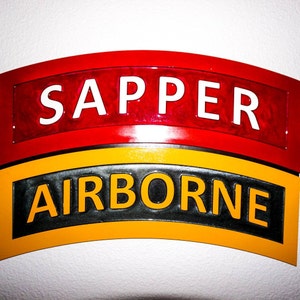 24 Airborne / Ranger / Sapper Tab / Recon / Sniper / Mountain Tab ...