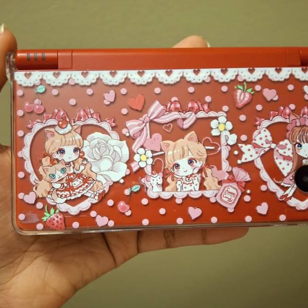 DIY Melody 3ds Nds Case Full Model Series, Anime Cartoon Handmade ...