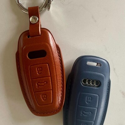 Ferrari Covered Leather Key Fob Case 458 296 GTB Portofino Roma SF90 ...