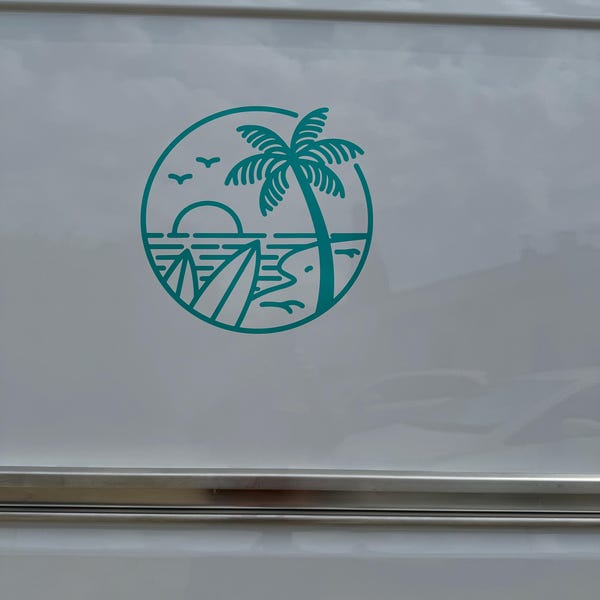 Camper Stickers, Van Stickers, Van Decals, Van Life Sticker, Caravan ...