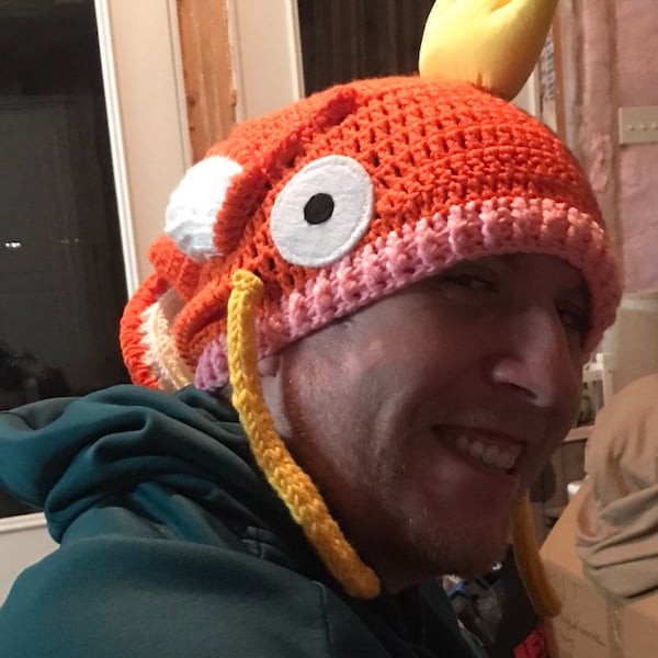 Magikarp Inspired Crochet Hat,magikarp Bannie - Etsy
