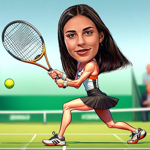 Soccer Coach Cartoon Drawing From Photo for Men, Custom Soccer Coach ...