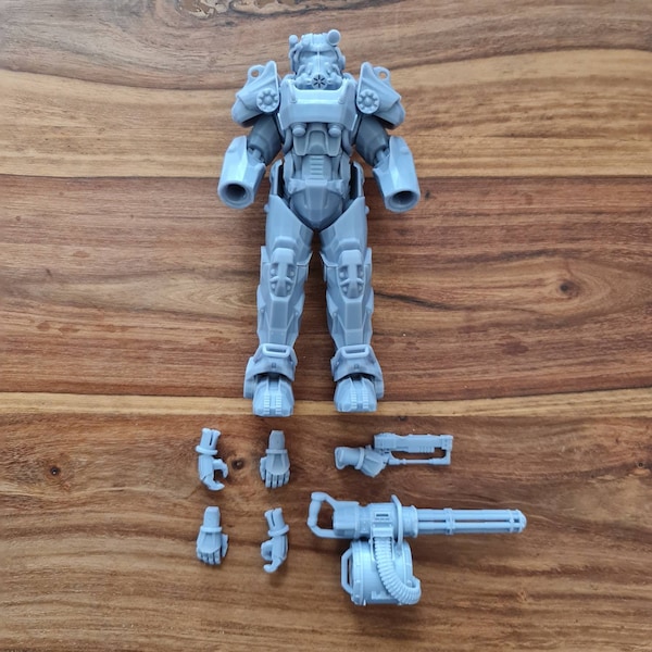 Power Armor T60 Fallout Action Figure - Etsy