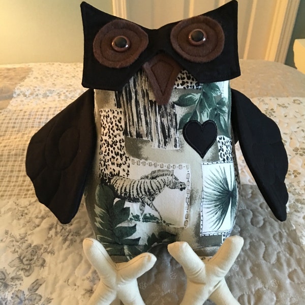 Owl Plush Toy Sewing Pattern PDF INSTANT DOWNLOAD - Etsy