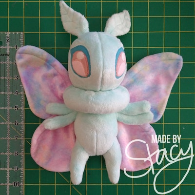 Moth & Butterfly Plush Sewing Pattern .pdf Tutorial Luna - Etsy