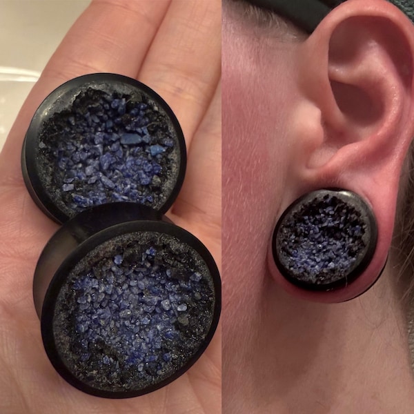 Ruby Gauge Plug Earrings, 10mm-65mm - Priced per Plug - Unique Custom ...