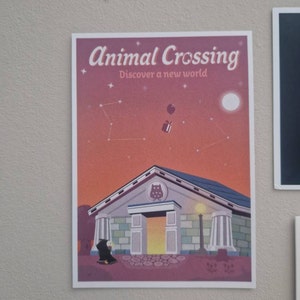 Animal Crossing Inspired A4 Art Prints - Etsy