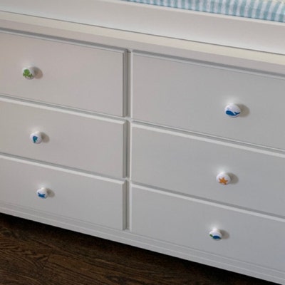 Set of 8, Woodland Animal Knobs, Woodland Animals, Watercolor, Woodland Knobs, Nursery Decor ...