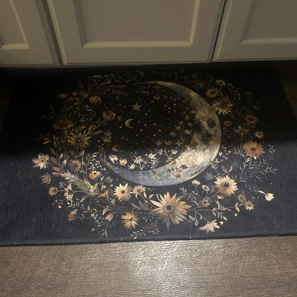 Celtic Tree of Life Chenille Large Round Area Rug, Nature Mandala ...