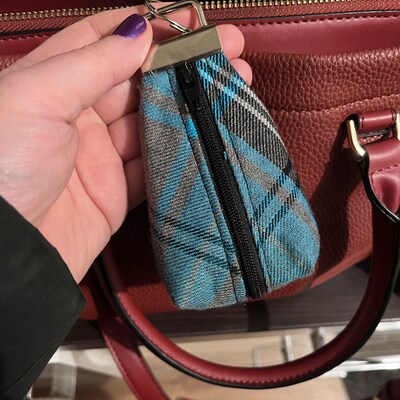 Key Fob Coin Pouch Pattern - Etsy