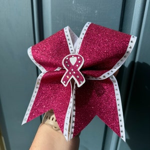 Custom College Cheer Bows Designed in Your Team Colors. Writing on ...