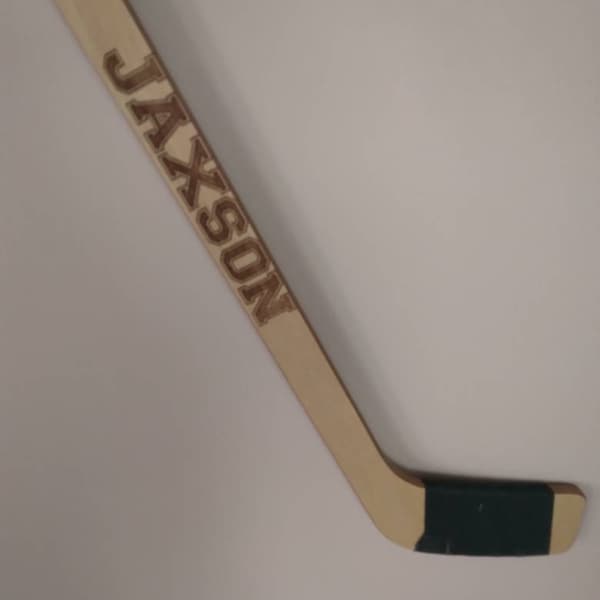 Hockey Gift, Mini Hockey Stick, Personalized Ring Bearer Gift, Gift for ...