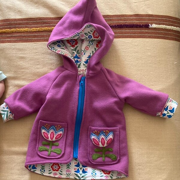 Children's Jacket Loulu Size 74-122, Digital Sewing Pattern, Autumn ...