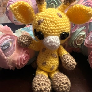 PATTERN: Plush Gemma the Giraffe Pattern Amigurumi Chunky Giraffe ...