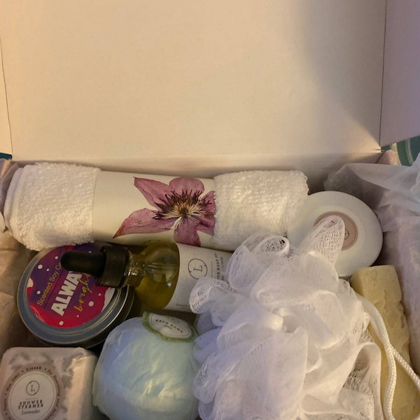 Relaxation Gift Basket, Gift Basket, Relaxation Basket, Relaxation Gift ...