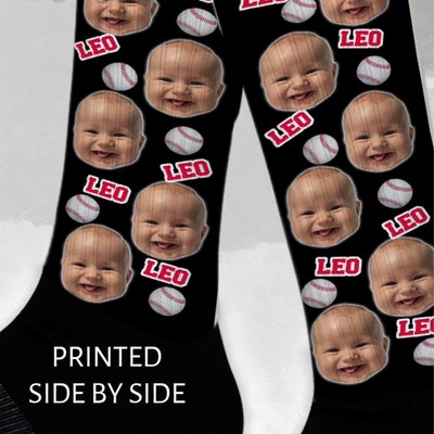 Custom Fireman Socks, Firefighter Wife, Thin Red Line, Gift for ...