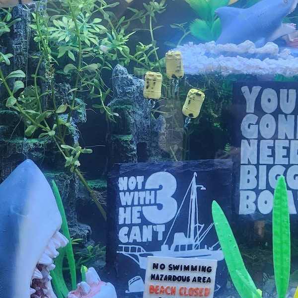 Orca Barrel Keychain | Jaws Barrel | Movie Prop | Jaws Keychain | Gift ...