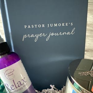 Dear God Personalized Prayer Journal Custom Prayer Notebook Christian ...