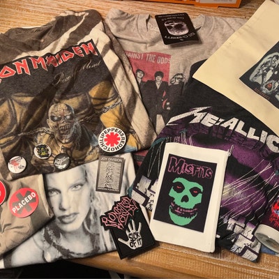 Classic Rock Vintage Band Tshirt Mystery Box, Rock Tshirt, Band Tee ...