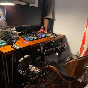 Honeycomb Alpha Yoke, Honeycomb Bravo Throttle and Logitech Panel ...