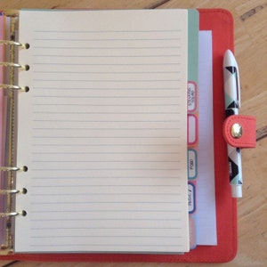 PRINTED A5 Project Planner Insert A5 Filofax A5 Kikki.k Large | Etsy UK