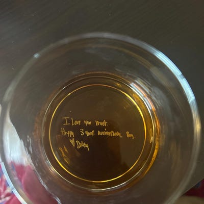 Custom Retirement Whiskey Glass Engraved Personalized Retired Rock ...
