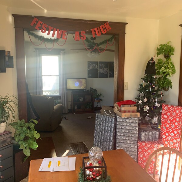 GOOD RIDDANCE Funny/rude Party Decoration/banner/sign for Leaving ...