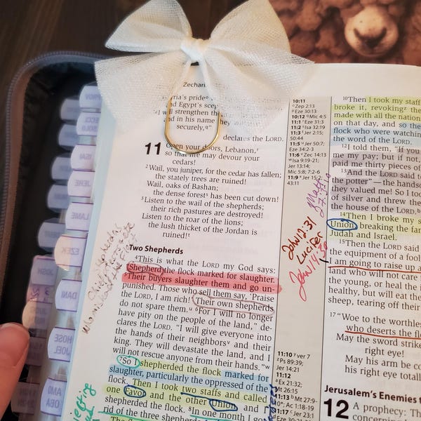 Satin Pink Ribbon Bookmark - Etsy