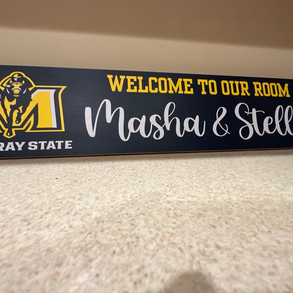 Personalized College Dorm Sign for Roommates (2 or More Names) - Etsy