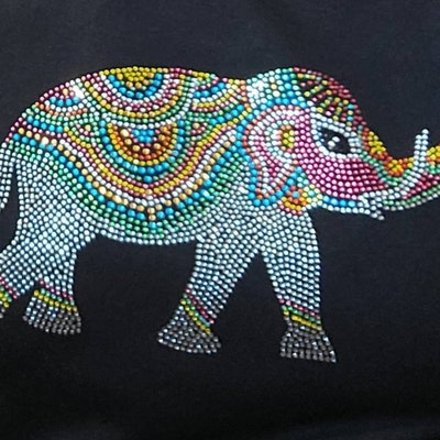 Rhinestone Queen of Bingo Bling Ladies V-neck T-shirt Tee - Etsy