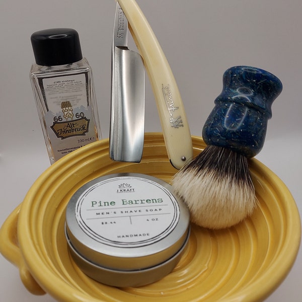 Barber Pole Shaving Scuttle With Lid - Etsy