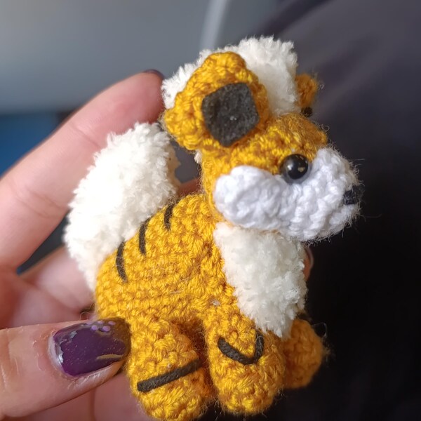 Growlithe Pattern Amigurumi Crochet Pokemon PDF - Etsy