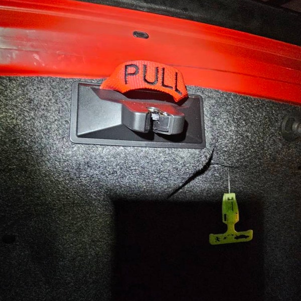 2015+ Mustang DIY - Trunk Pull Tab Only - Etsy
