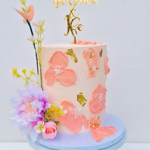 Acrylic Name and Name Cake Topper or Charm. Various Fonts, Colours ...