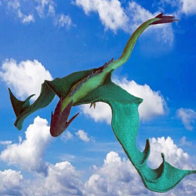 Camelot Dragon Plush PATTERN PDF File - Etsy