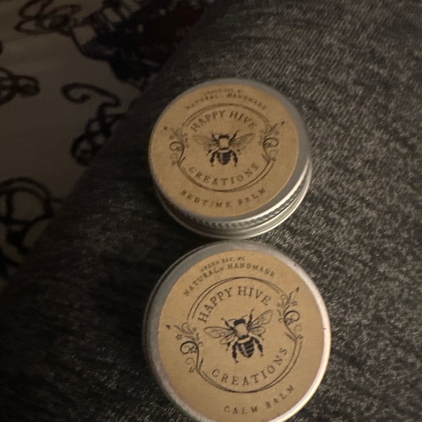 Natural Calm Balm - Aromatherapy Salve - Tension & Anxiety - Etsy
