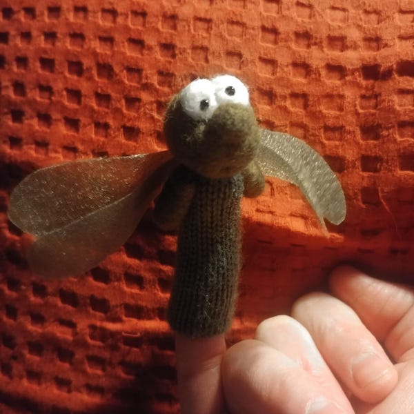 Finger Puppets the Little Round Bun /roule Wafer Wool"(kolobok) - Wool ...